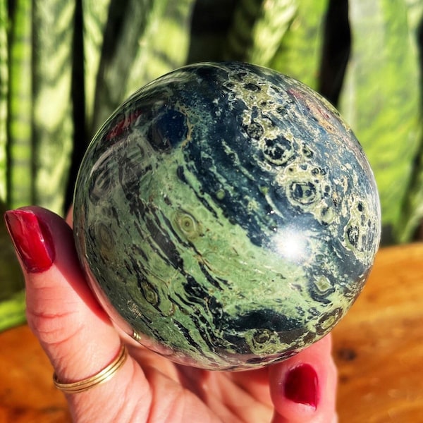 Kambaba Jasper - Etsy