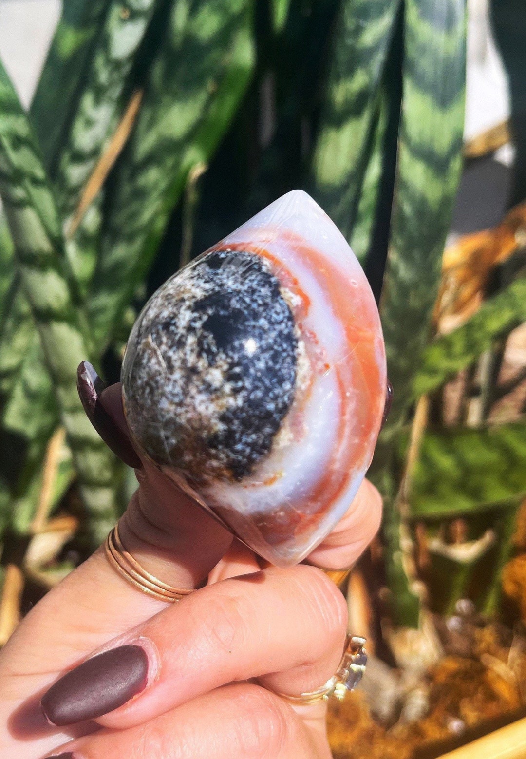 Shiva Eye Agate for Protection & Intuition Agate Eye - Etsy