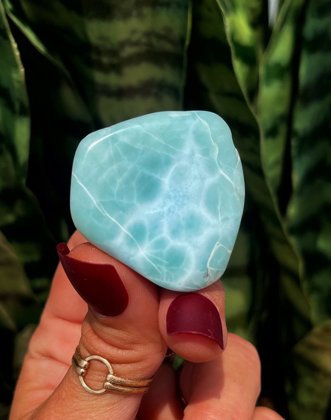 Larimar Crystal - Throat Chakra Stone - Soulmate Stone - Natural ...