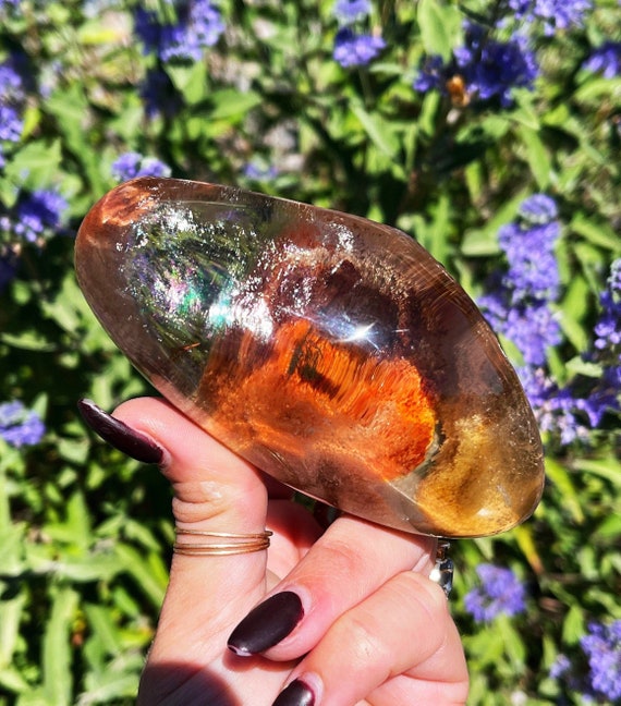 Garden Quartz Crystal Quartz With Inclusions Aka Lodolite - Etsy