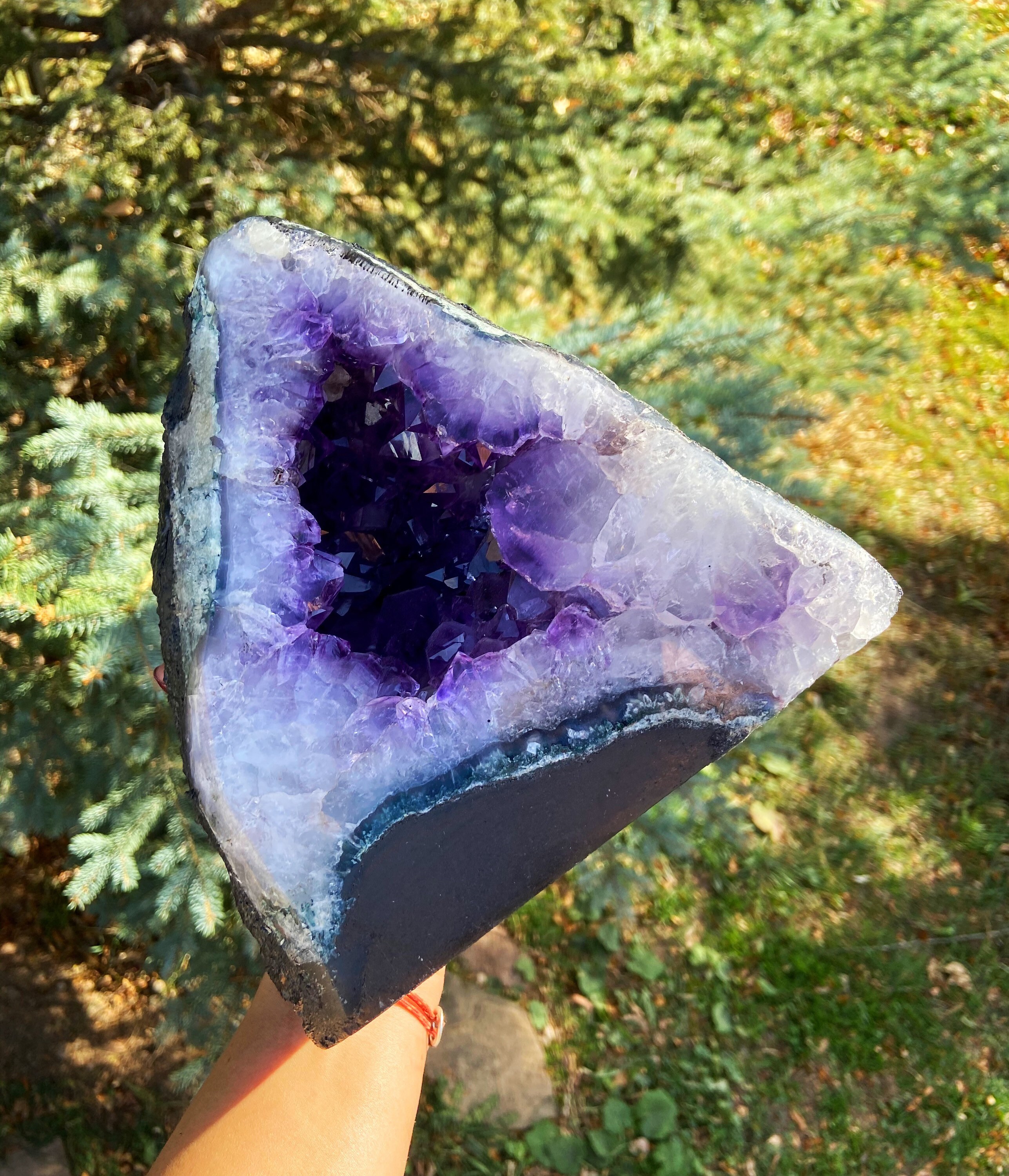 Amethyst Geode 10 lbs Crown Chakra Crystal | Etsy