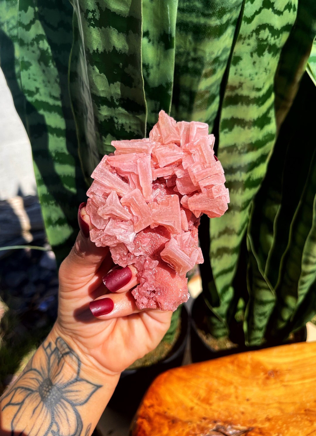 Halite Crystal Cubic Cluster for Cleansing the Aura, Deflect Negativity ...