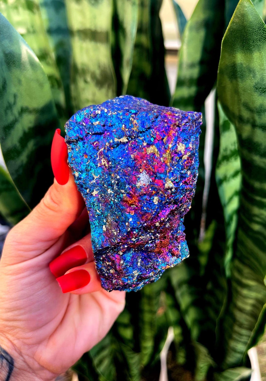 Peacock Ore Crystal Aka Bornite Crystal Joyous, Uplifting Energy ...