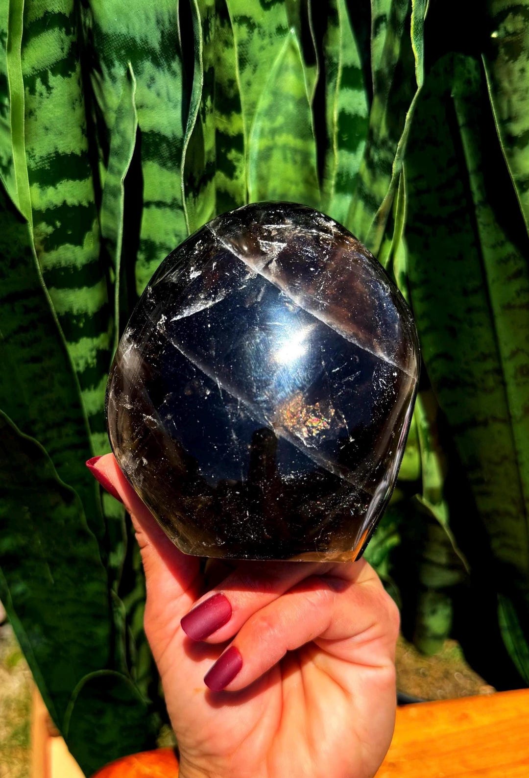 Star Smoky Quartz Crystal Free Form - Energetic Protection + Grounding ...
