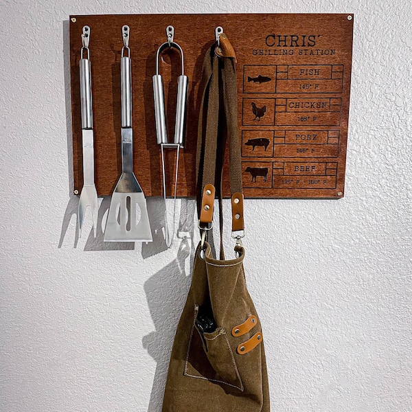 Bbq Utensil Holder - Etsy