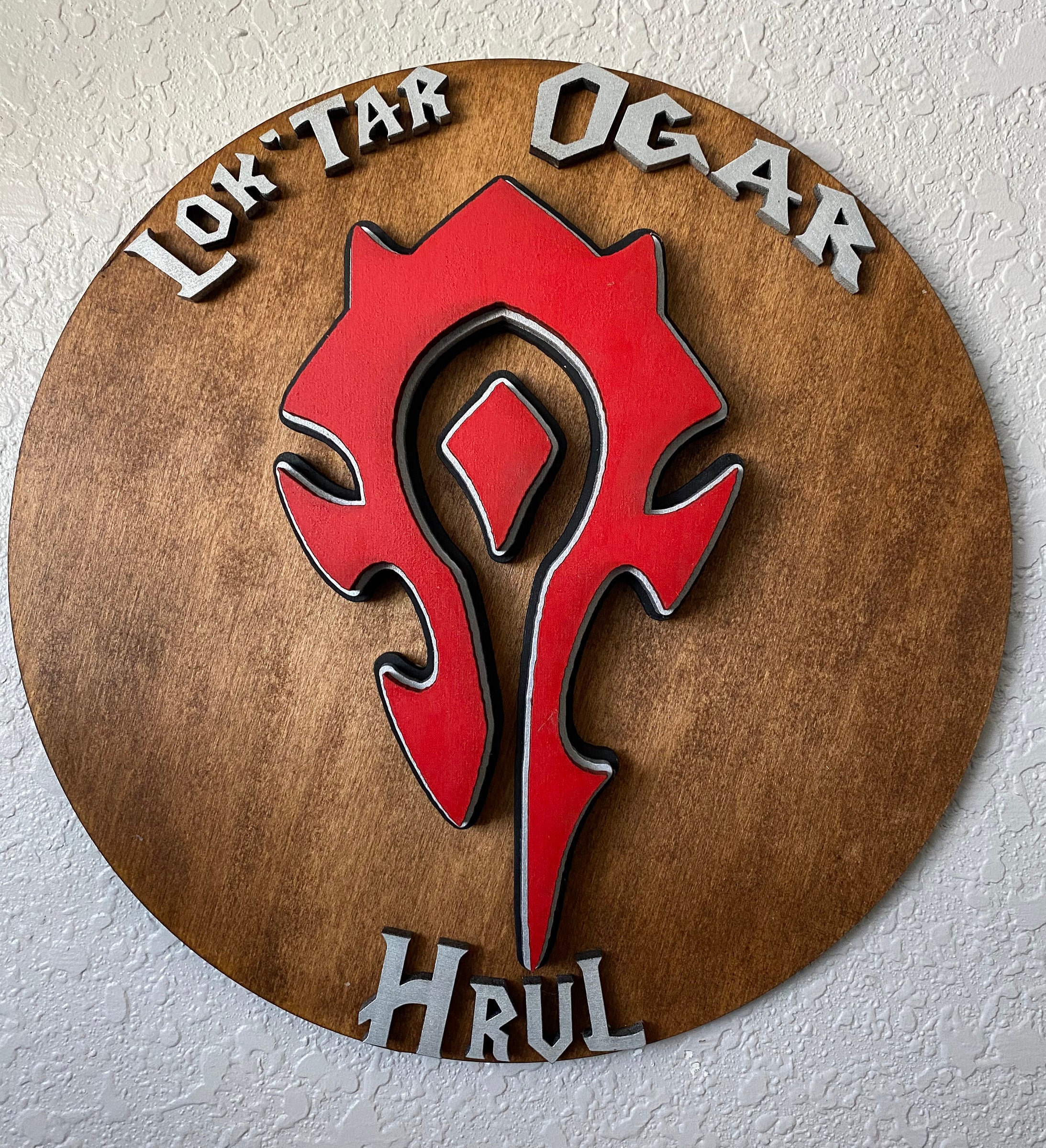 World of Warcraft Horde Sign Alliance Sign World of | Etsy