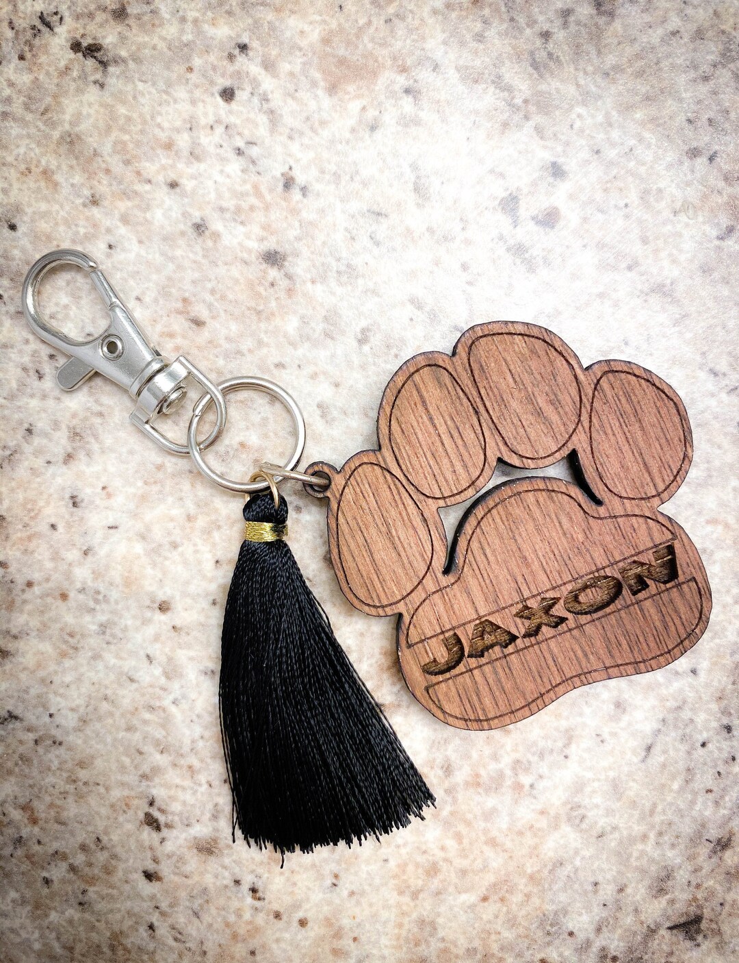 Personalized Dog Keychain Dog Keys Any Name 3D Pet Keychain Pet ...