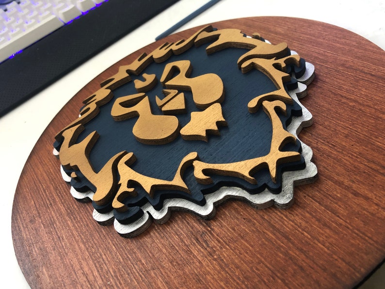 World of Warcraft Horde Sign Alliance Sign World of - Etsy