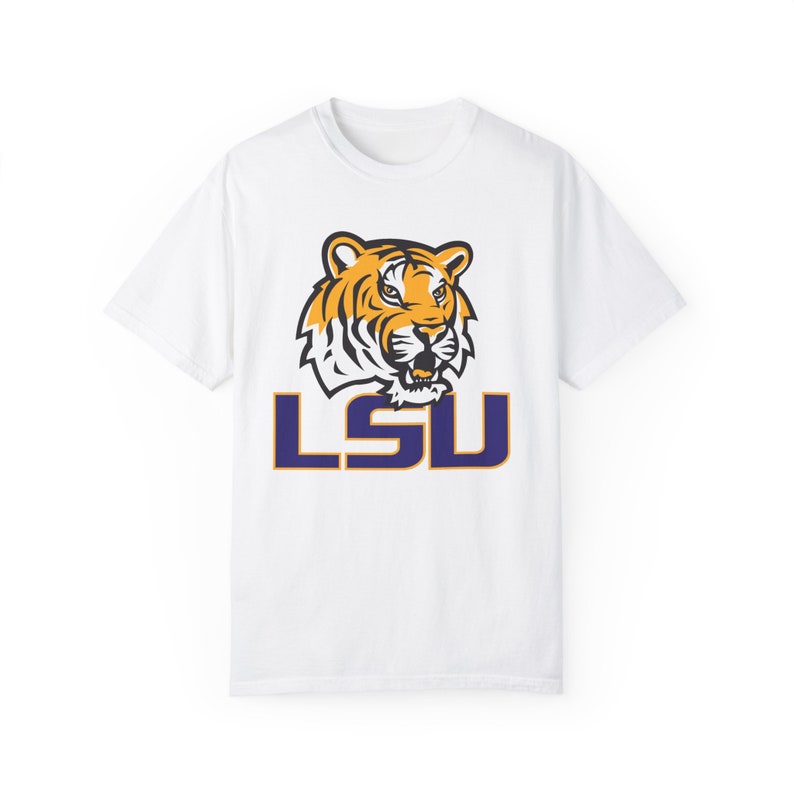 LSU Tigers, LSU Tigers Tshirt, Comfort Colors, Lsu Apparel, Lsu Gifts ...