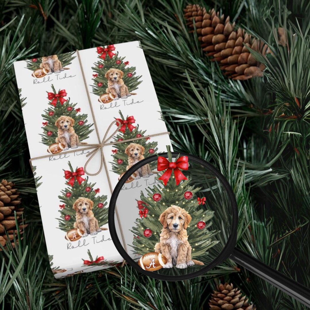 Alabama Roll Tide Wrapping Paper Alabama Gift Wrap Alabama - Etsy