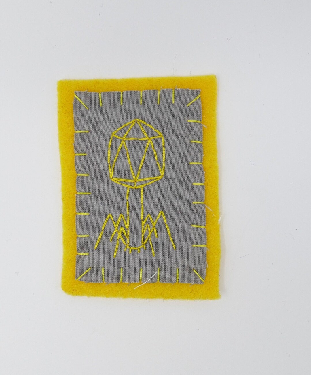 Embroidered Bacteriophage Virus Patch - Etsy