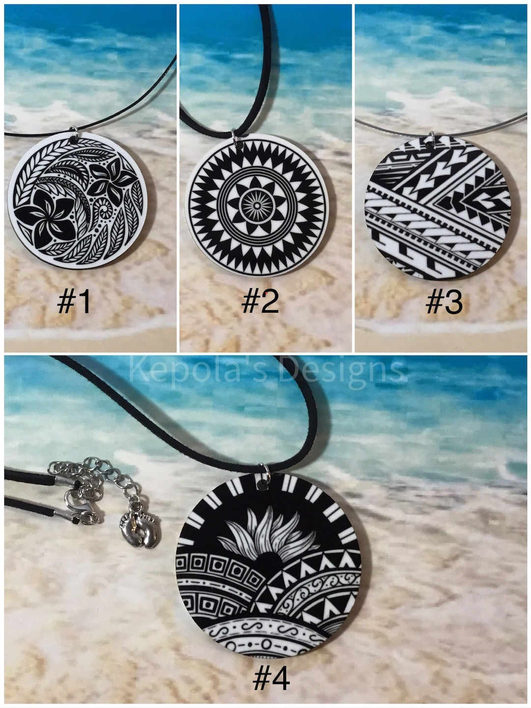 Polynesian Tribal Necklace,hawaiian Tribal Pendant, Polynesian Tribal ...