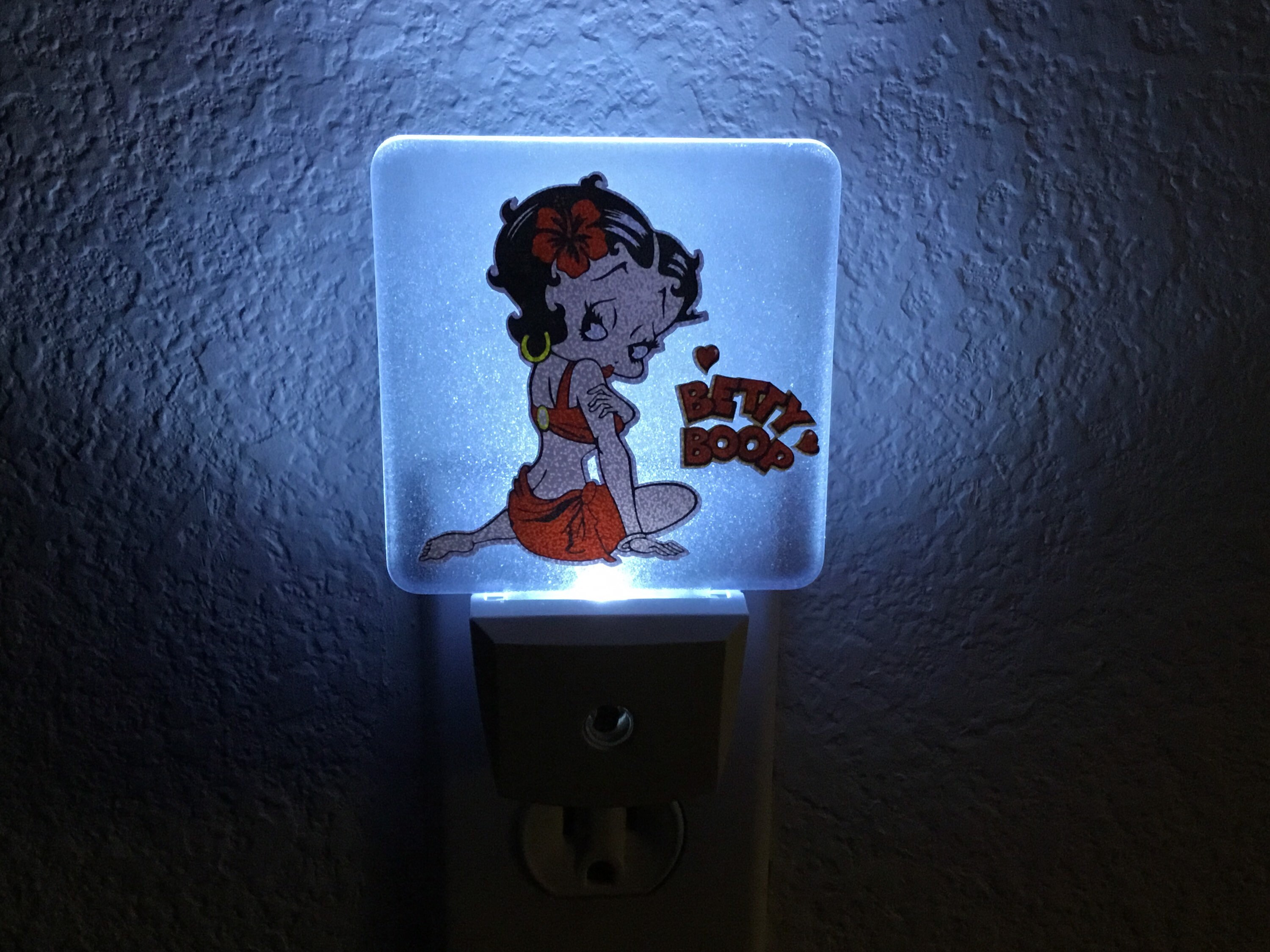 Betty Boop LED Night Light Personalized Night Light Plug In | Etsy