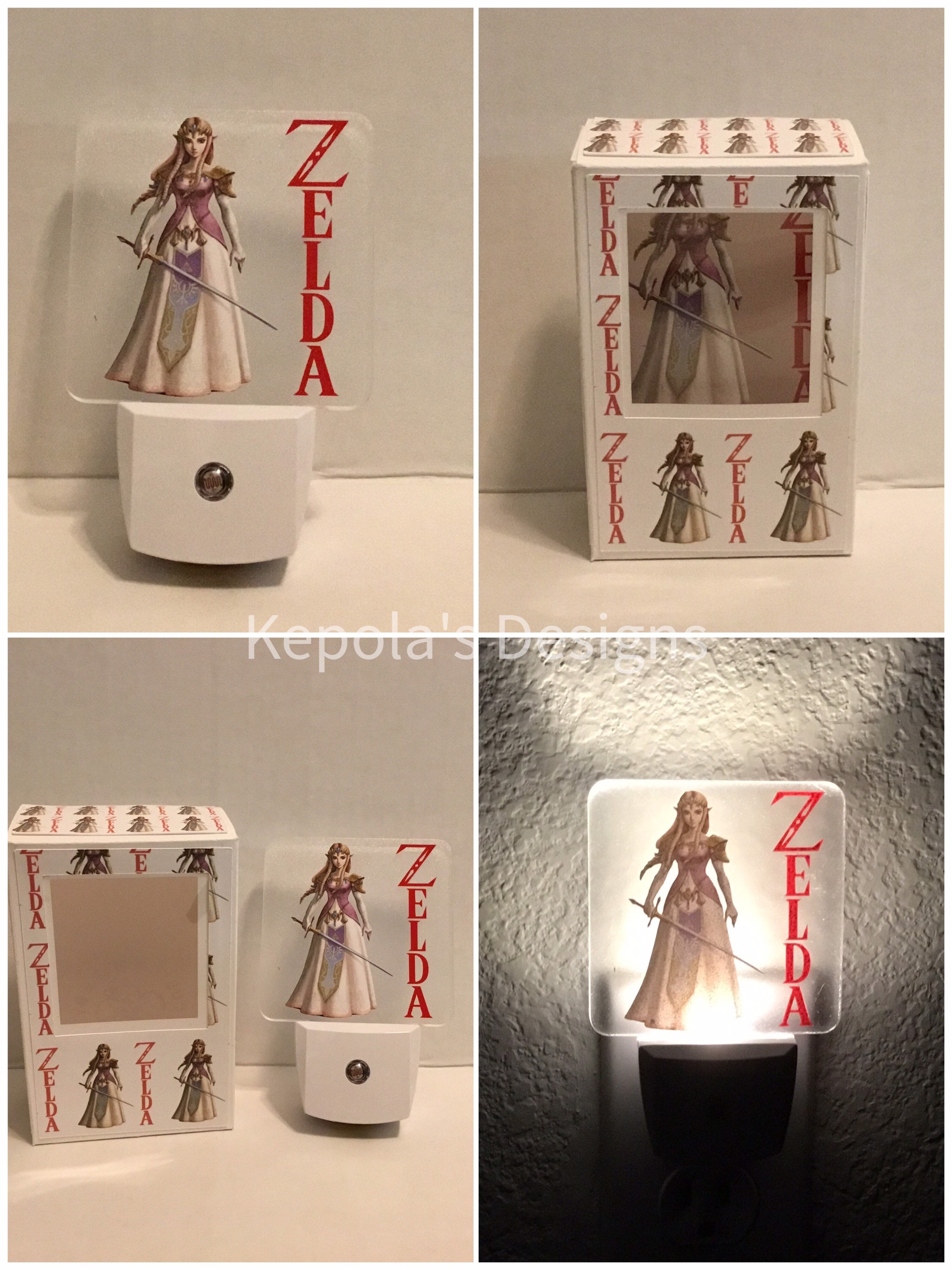 The Legend Of Zelda Zelda Night Light Personalize Night - Etsy.de