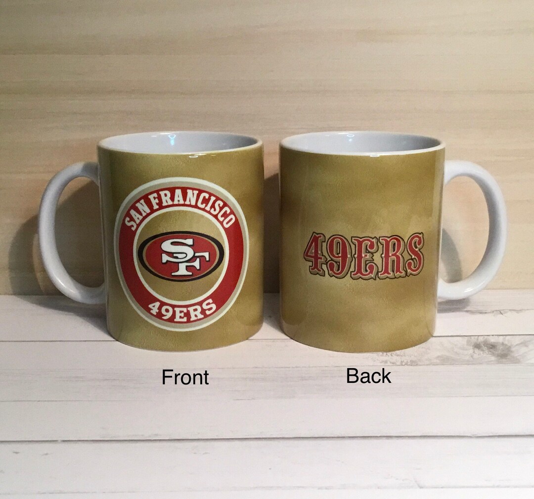 San Francisco 49ers Coffee Mug, 49ers Coffee Mug, Sports Team Coffee ...
