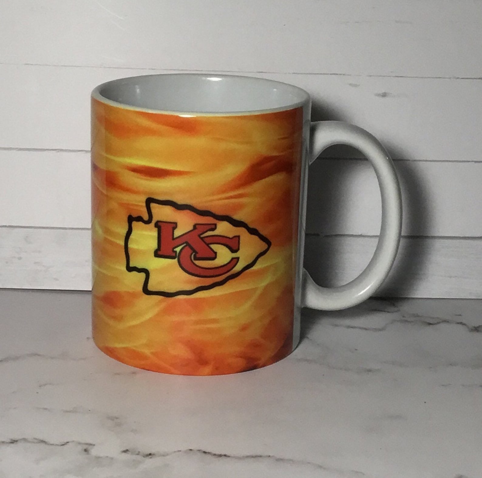 Kansas City Chiefs Coffee Mug Chiefs Coffee Mug Sports Team - Etsy