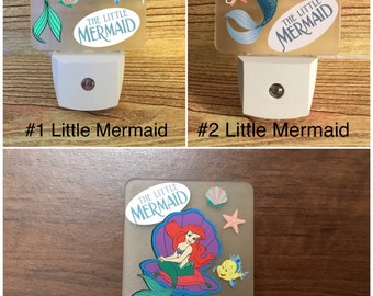 Little Mermaid Night Light - Etsy