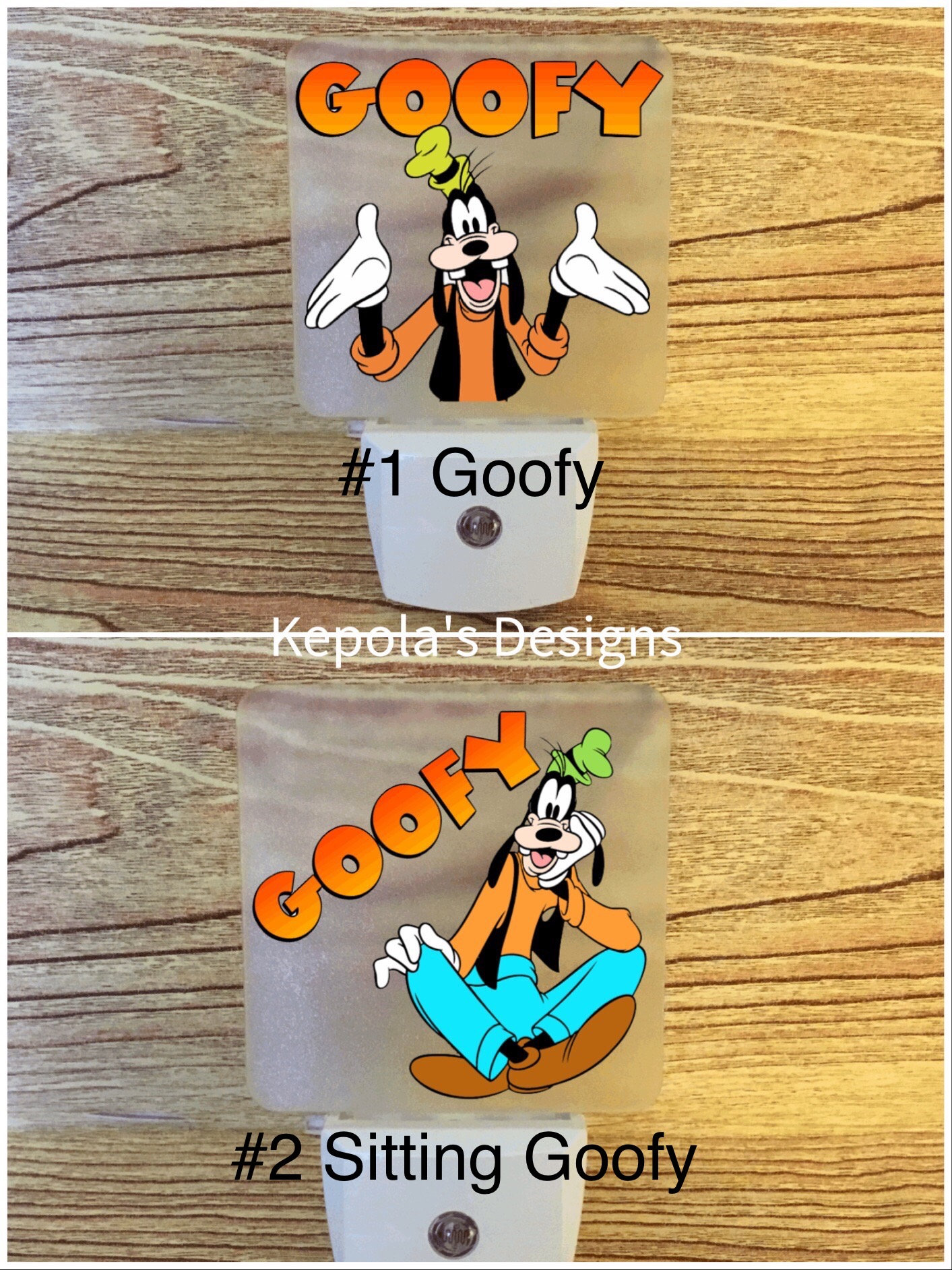 Goofy Night Light Disney Night Light Disney Personalized - Etsy
