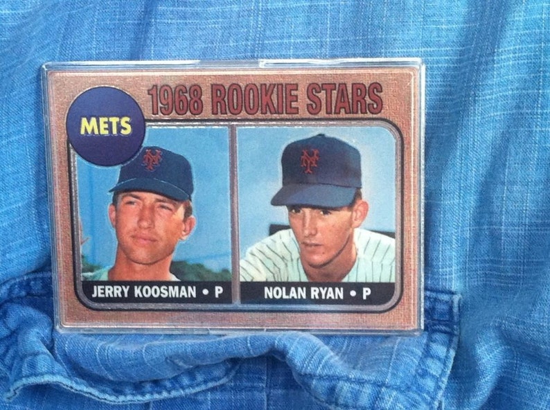 1968 Topps Nolan Ryan Rookie Reprint Refractor | Etsy