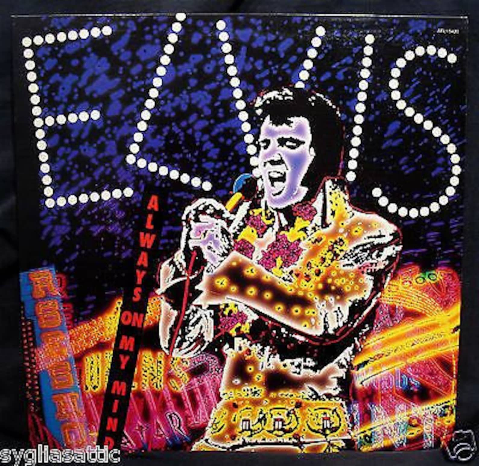 ELVIS Always on My Mind LP RCA AFL1-5430 Purple Vinyl - Etsy