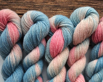 Variegated Blue Baby Yarn - Etsy