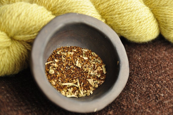 Weld Reseda Luteola Natural Dye Seeds for Natural Dyeing | Etsy