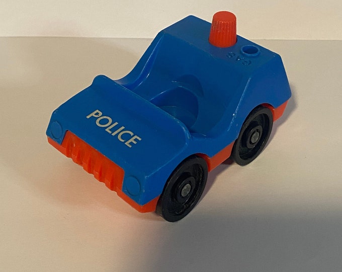 Vintage Little People Police Car - Etsy