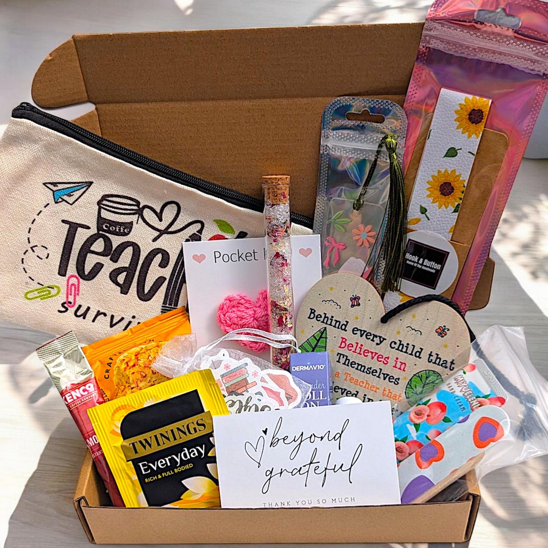 Teacher/teaching Assistant Gift Box - Etsy Australia