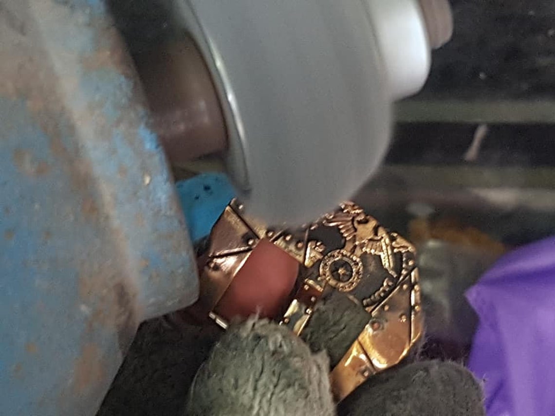 Handcraft Custom Made Bronze Material Cusn8 Buckle break off - Etsy