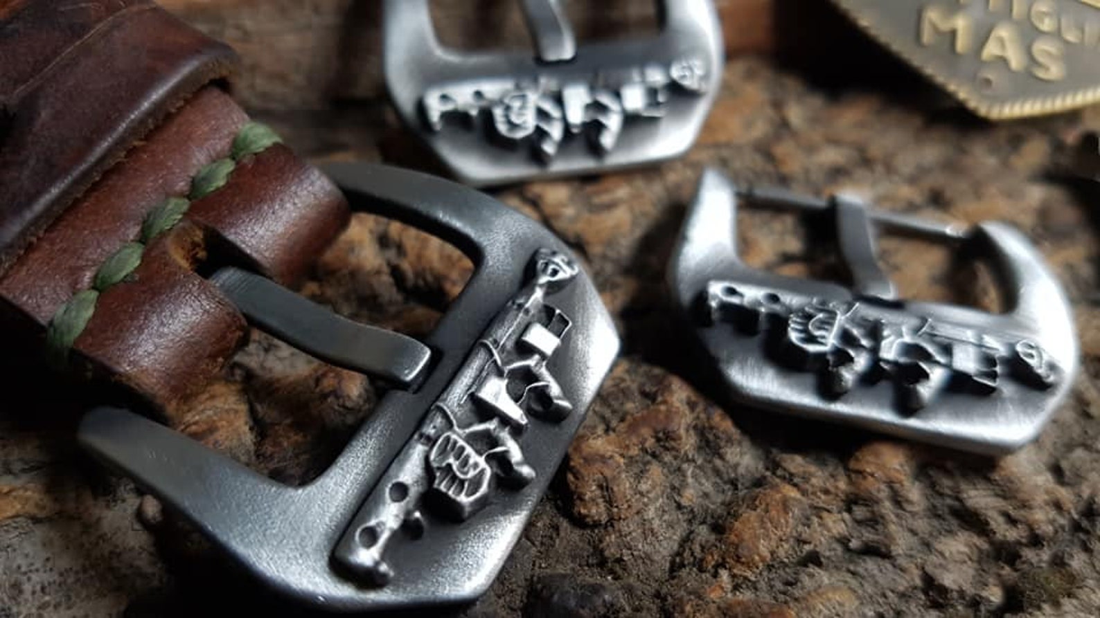 The History of PANERAI maiale S.L.C. Buckle 24 Mm | Etsy