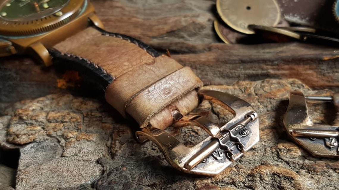 Handcraft S.L.C BRONZE Buckle for SEIKO Panerai All BRONZE | Etsy