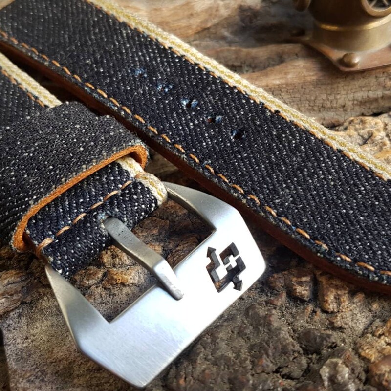 Denim Watch Strap - Etsy