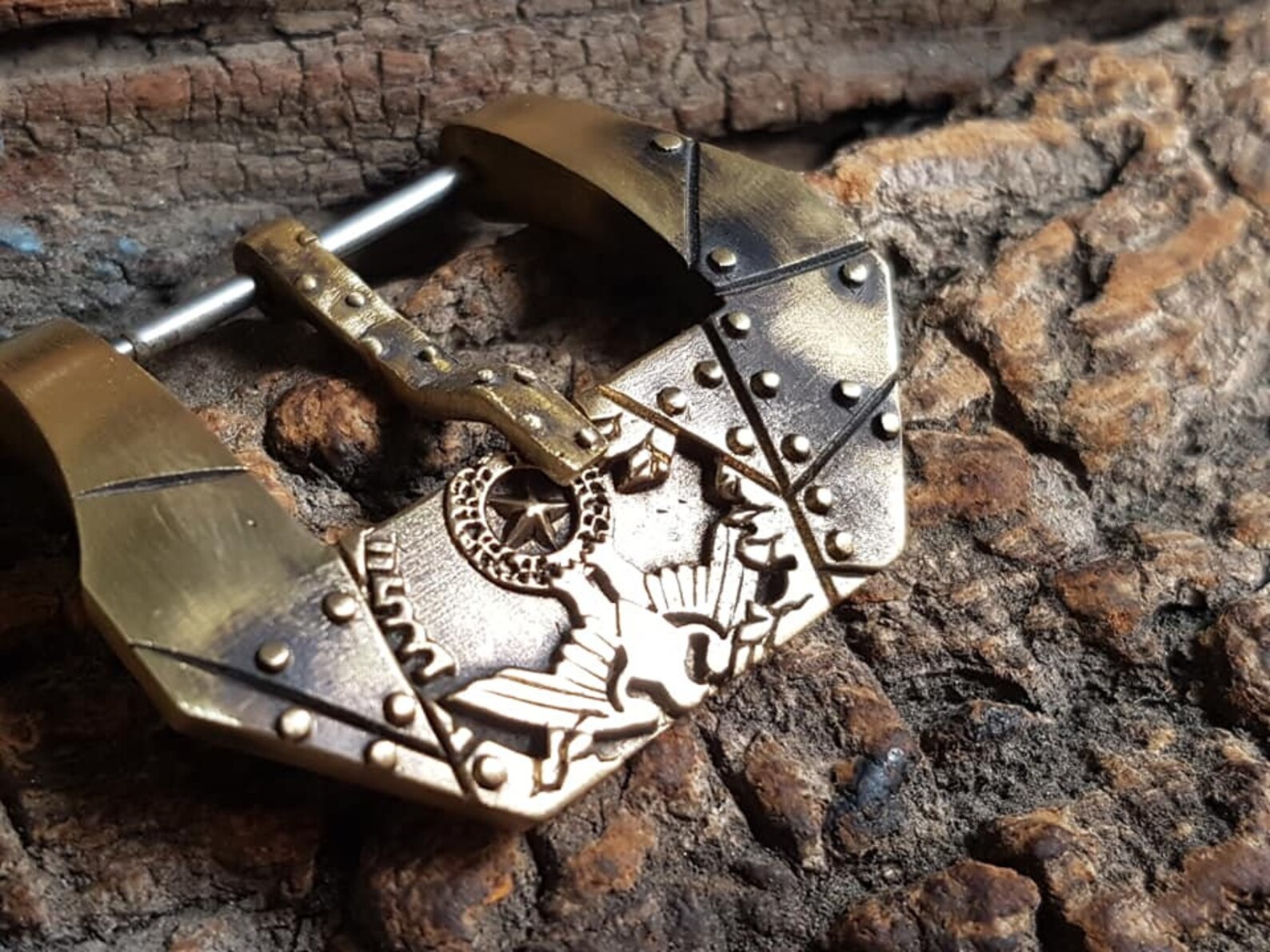 Handcraft Custom Made Bronze Material Cusn8 Buckle break off - Etsy