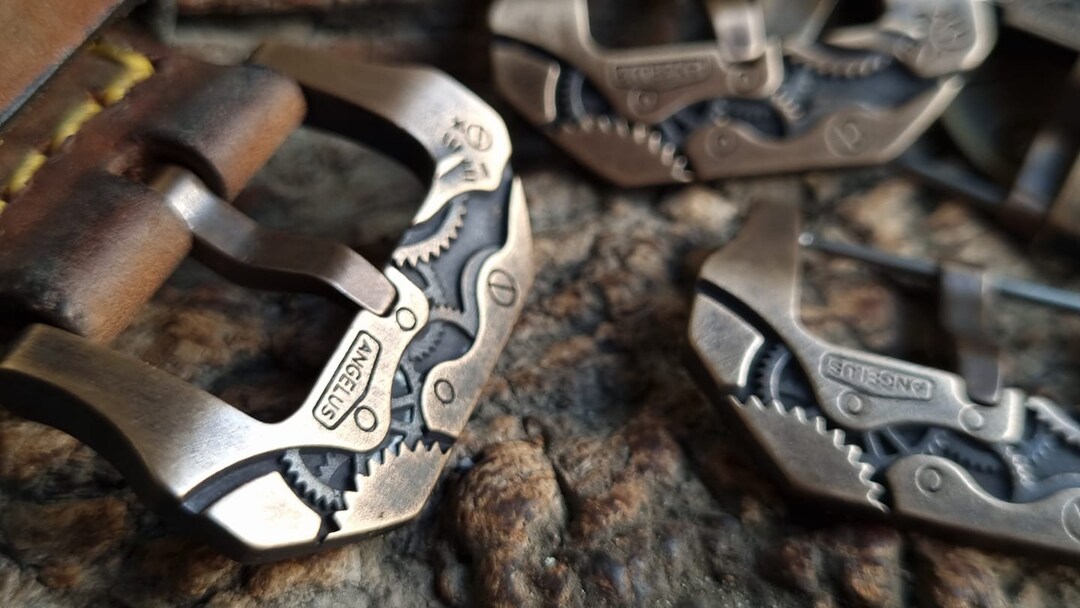 Handmade Bronze Cusn8 Buckles ANGELUS for Panerai & All Homage Watch ...