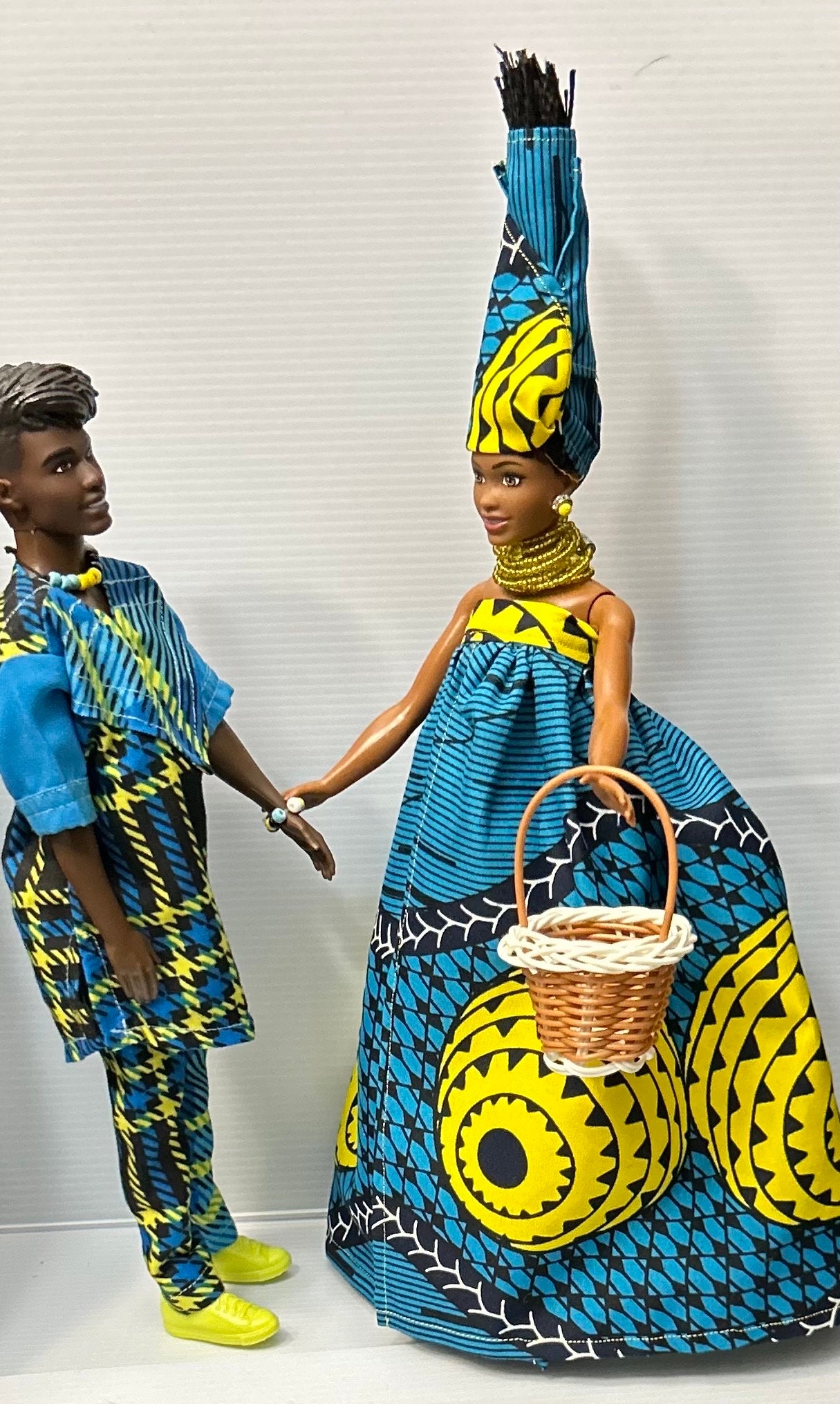 African American Fashionistas Barbies / Ken Dolls - Authentic African ...
