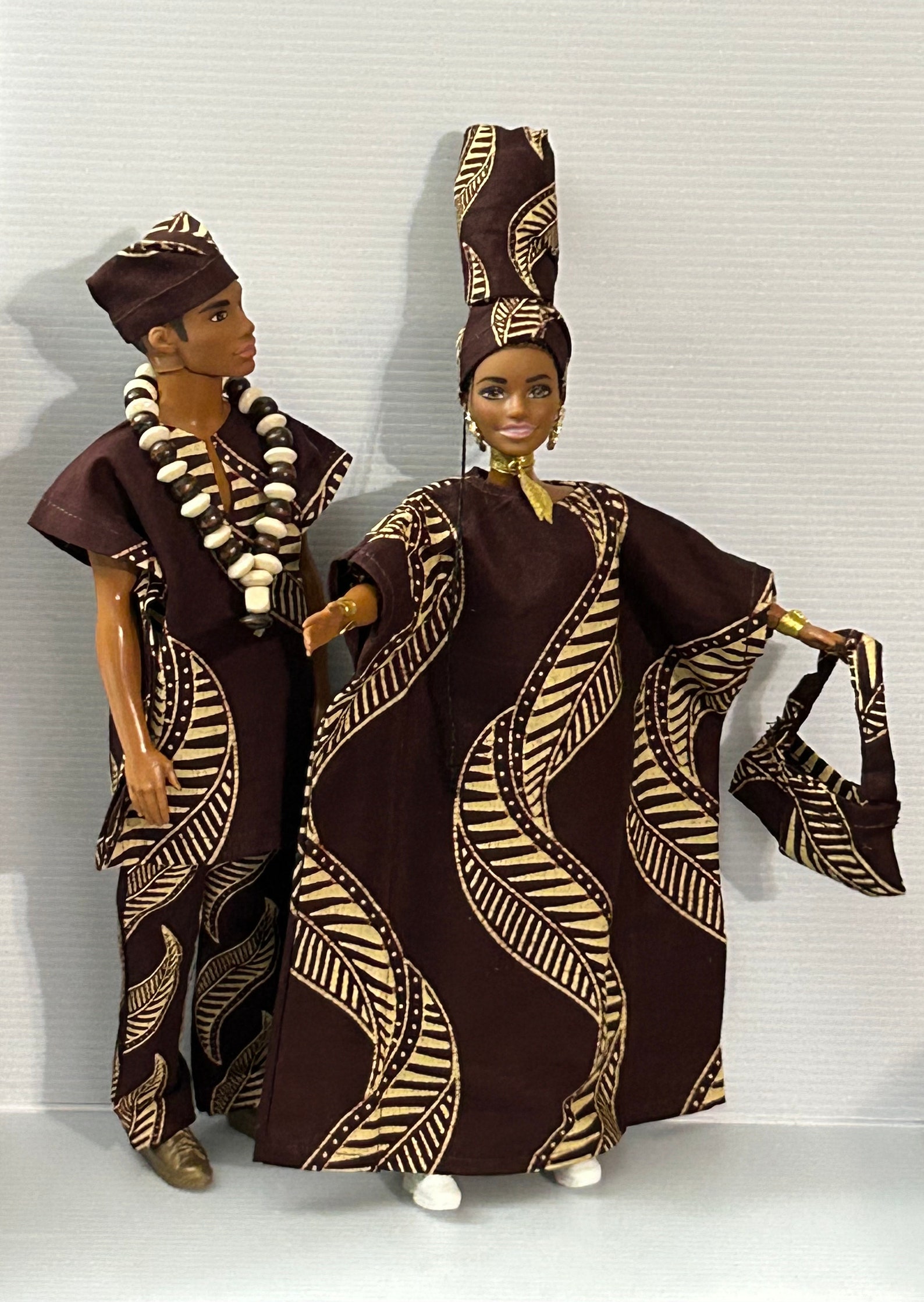 African American Authentic Fashionistas /ken Dolls (re-clothed) African ...