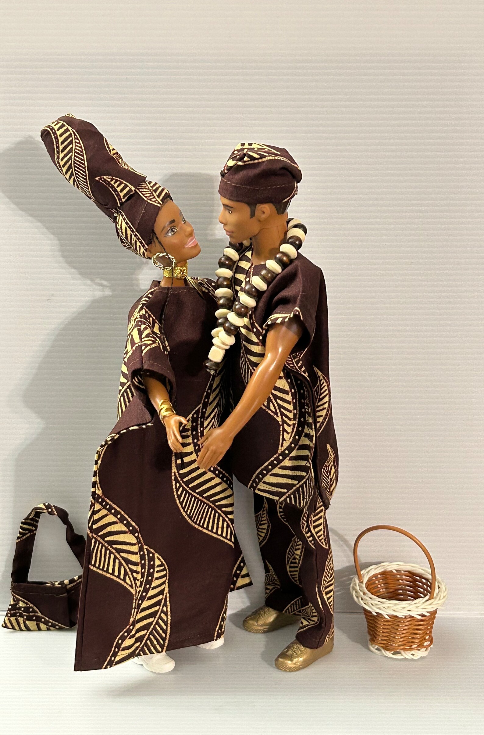 African American Authentic Fashionistas /ken Dolls (re-clothed) African ...