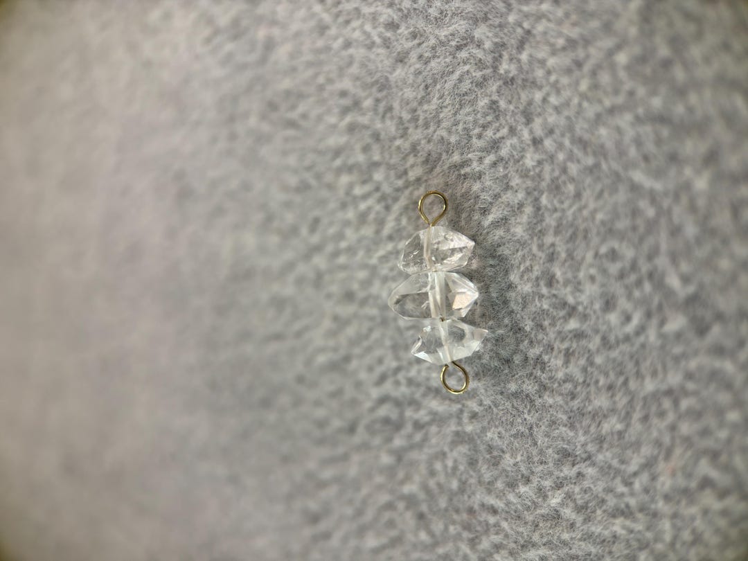 Third Power Crystal Connector - High Quality Natural Quartz - Etsy