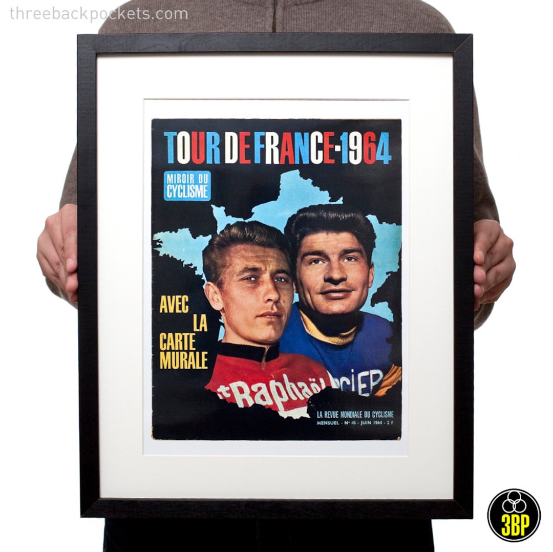 Tour De France 1964 Magazine Cover Print - Etsy