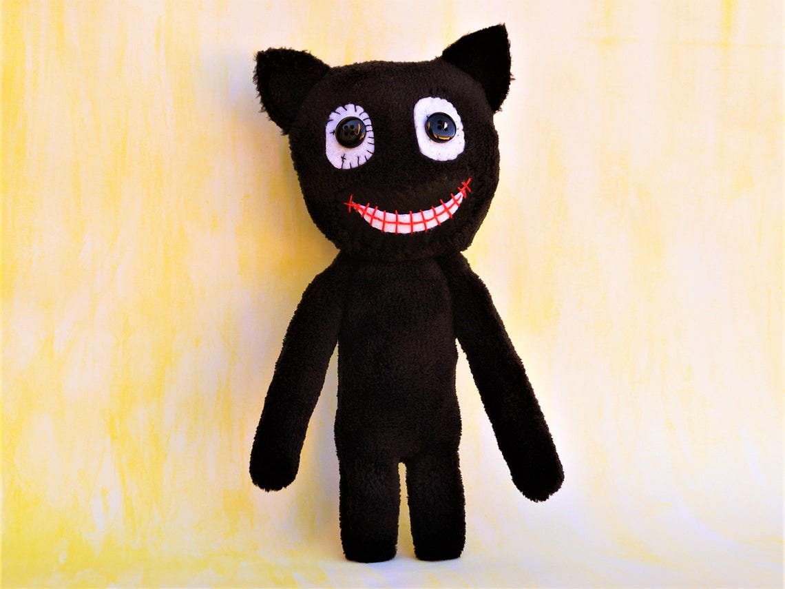 Baby Cartoon Cat 10 Plush Toy Little Monster - Etsy
