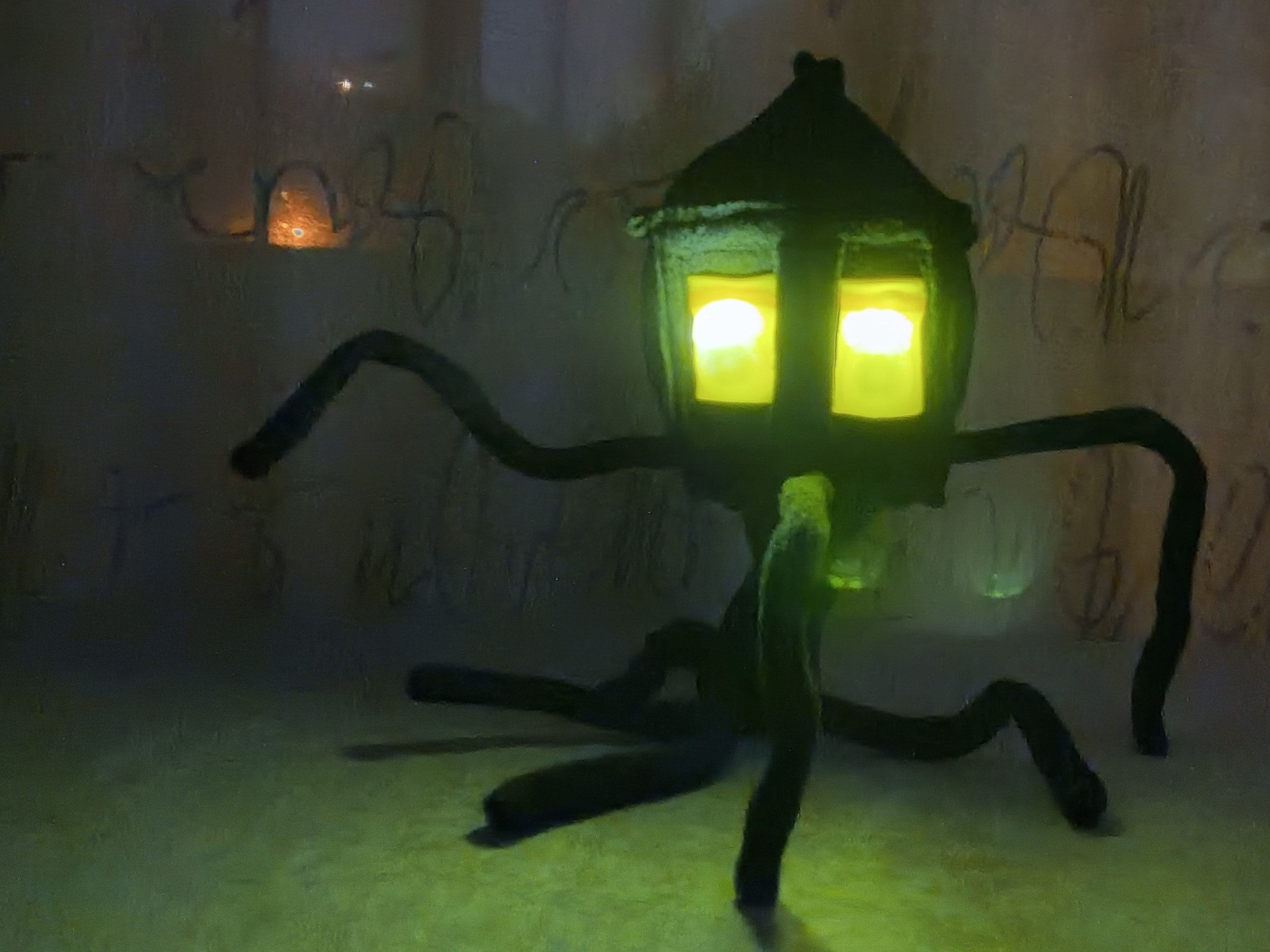 Really Shine House Head Plush Toy Big Size SCP Monster Toys - Etsy