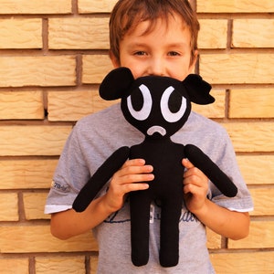 Cute Cartoon Mouse Plush Toy 15" Creepy Gift for Monster Fan - Etsy