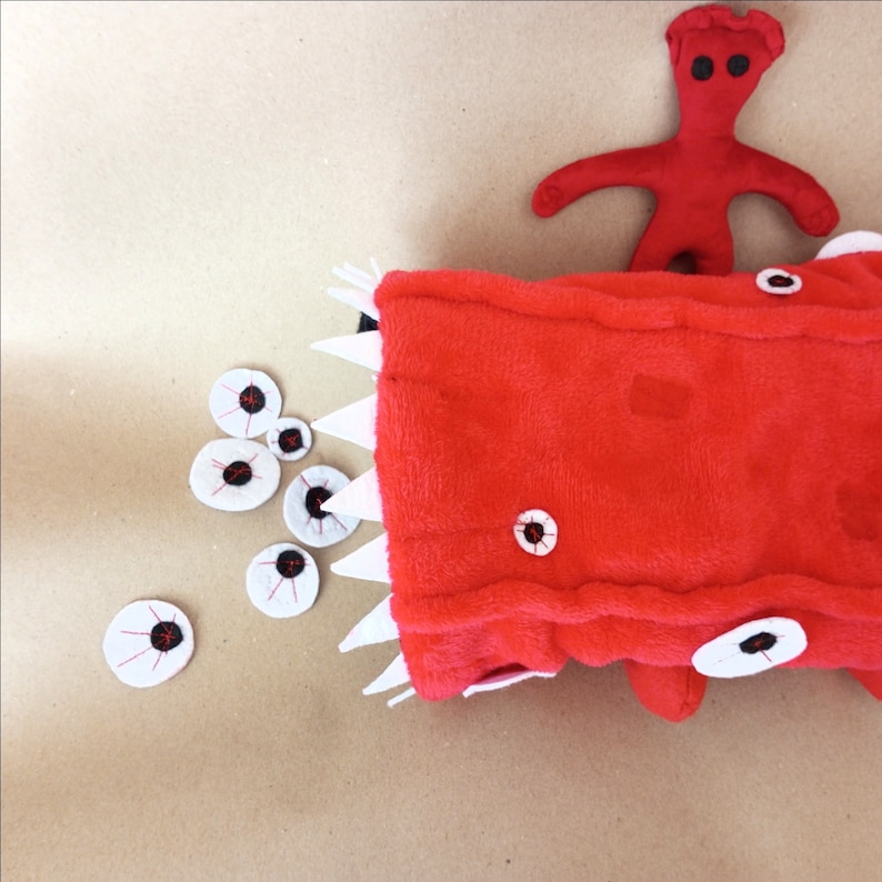 Interactive Train Eater 17" Monster Plush Toys 45cm SCP Plushie Toy - Etsy
