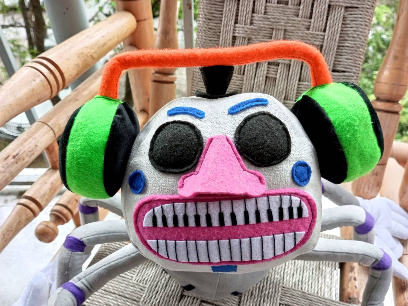 DJ Music Man FNAF 13 X 27 33 Cm X 68 Cm Plush Toy Five - Etsy