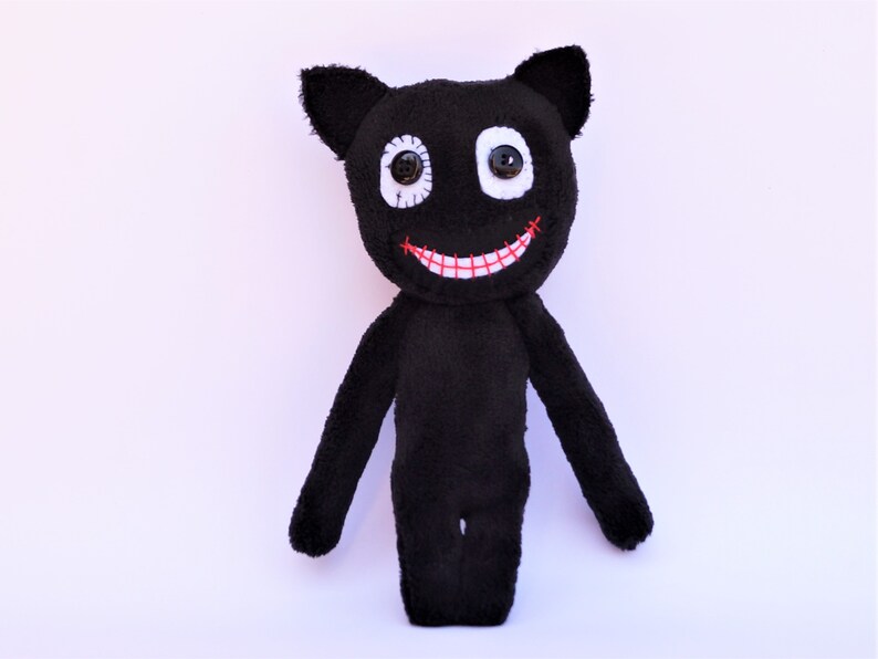 Baby Cartoon Cat 10 Plush Toy Little Monster - Etsy