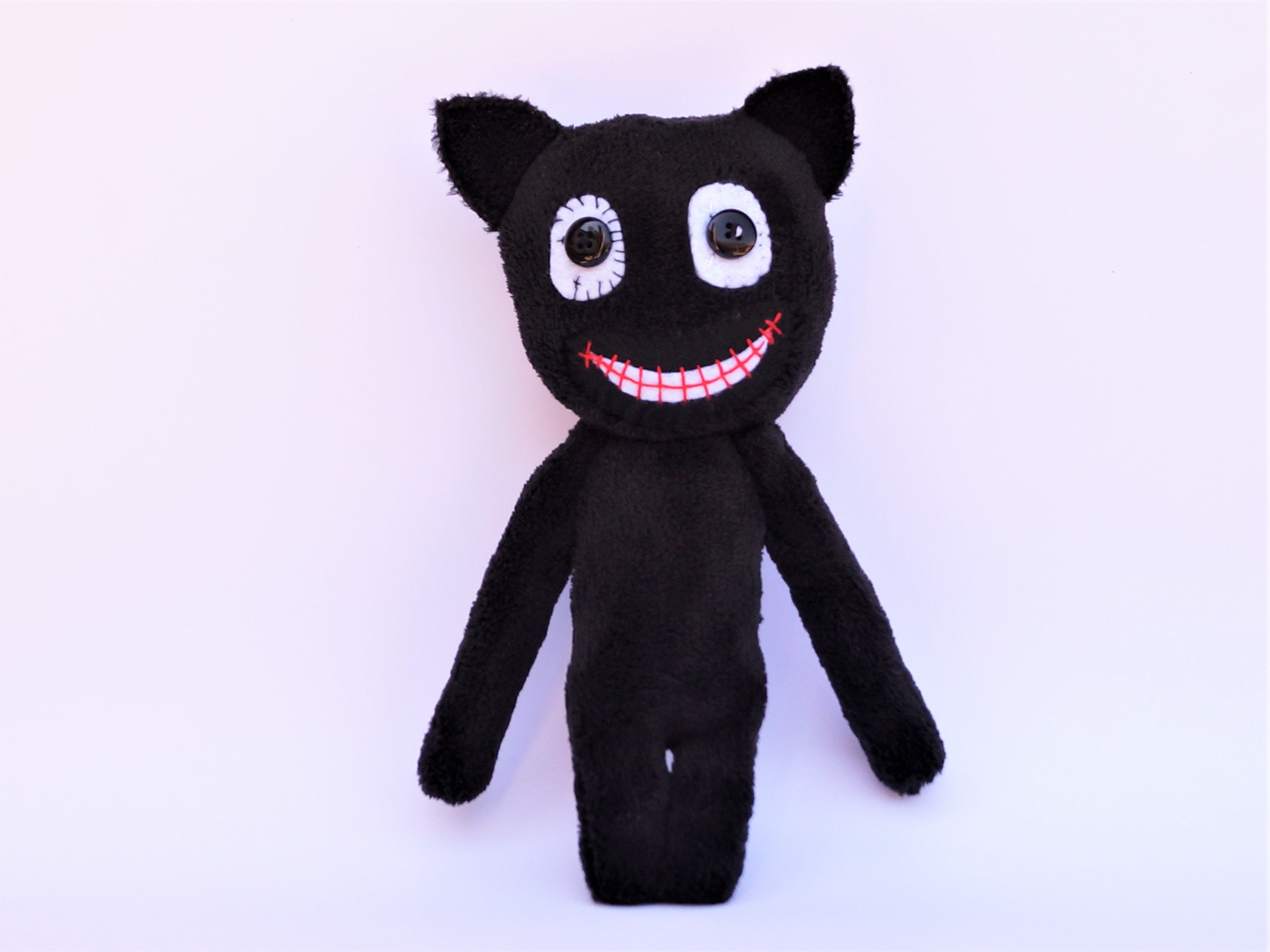 Baby Cartoon Cat 10 Plush Toy Little Monster - Etsy