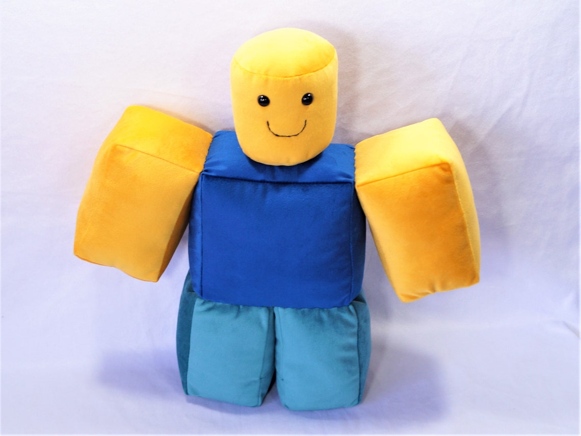 Roblox Noob Peluche juguete grande de peluche 14 - Etsy México
