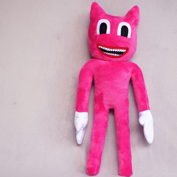 Cartoon Cat Plush - Etsy