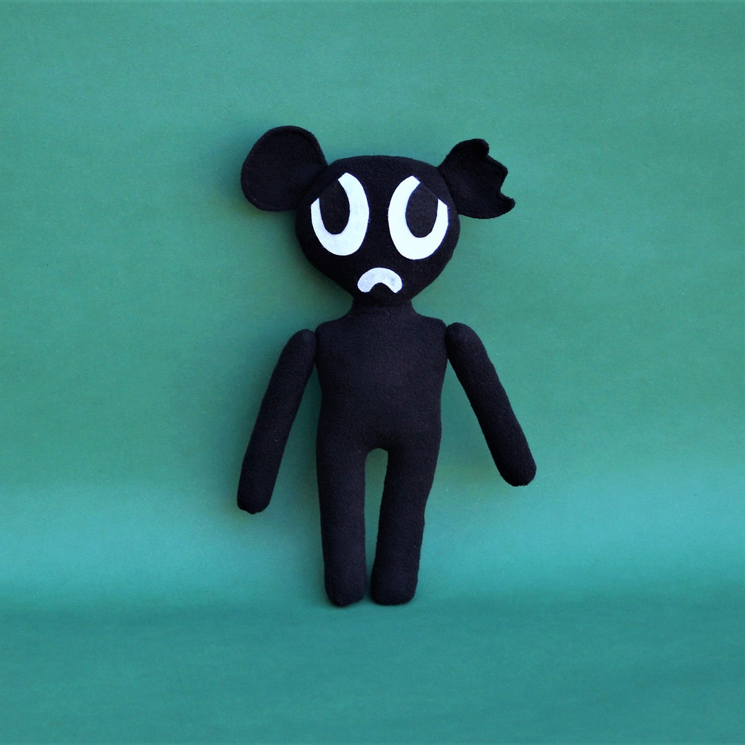Cute Cartoon Mouse Plush Toy 15" Creepy Gift for Monster Fan - Etsy