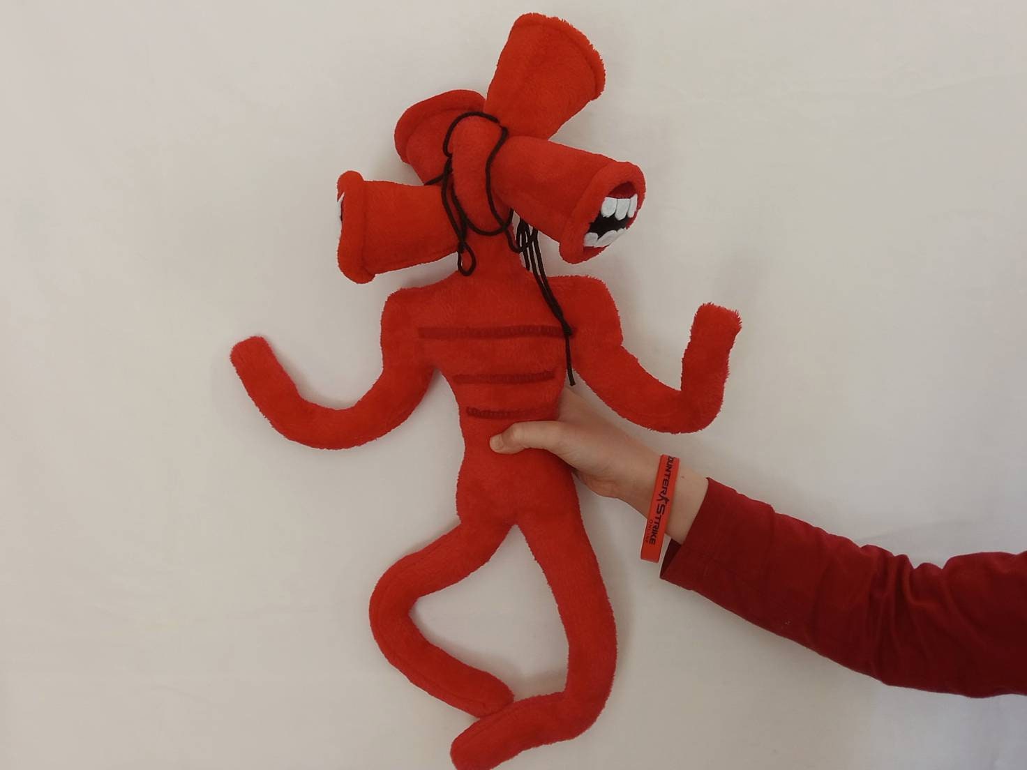Multi-headed Siren Head Plush SCP Monster Toy Large 20" Posable Creepy ...